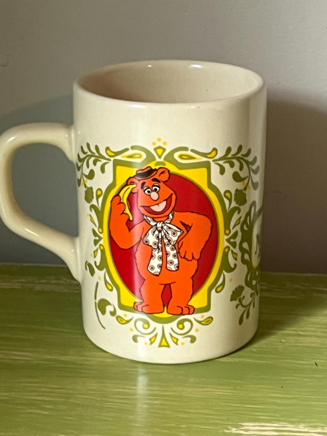 Vintage 1980s Disney Jim Henson Muppets Fozzy Bear Coffee Collectible ...