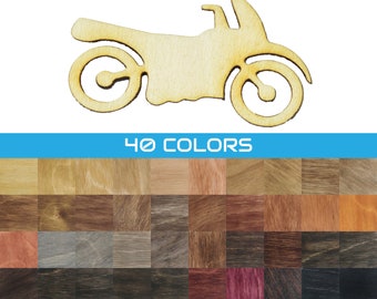 Motorcycle Wood Cutout - Etsy