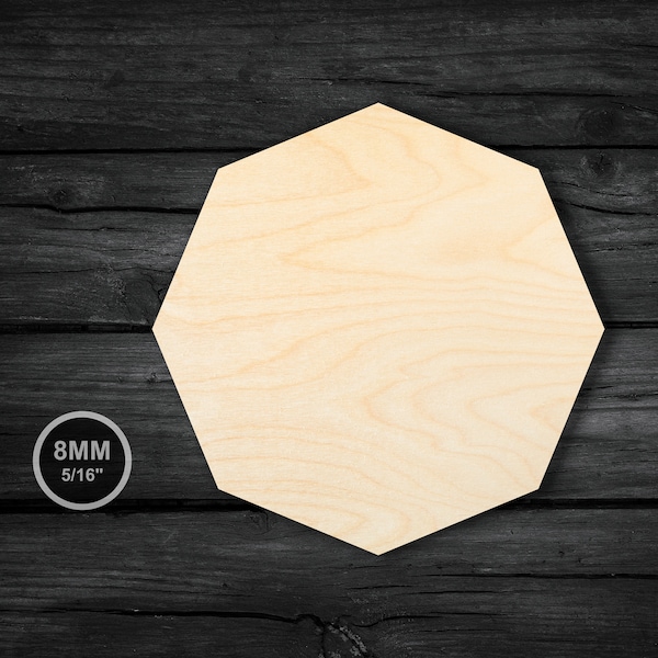 Octagon Wood - Etsy