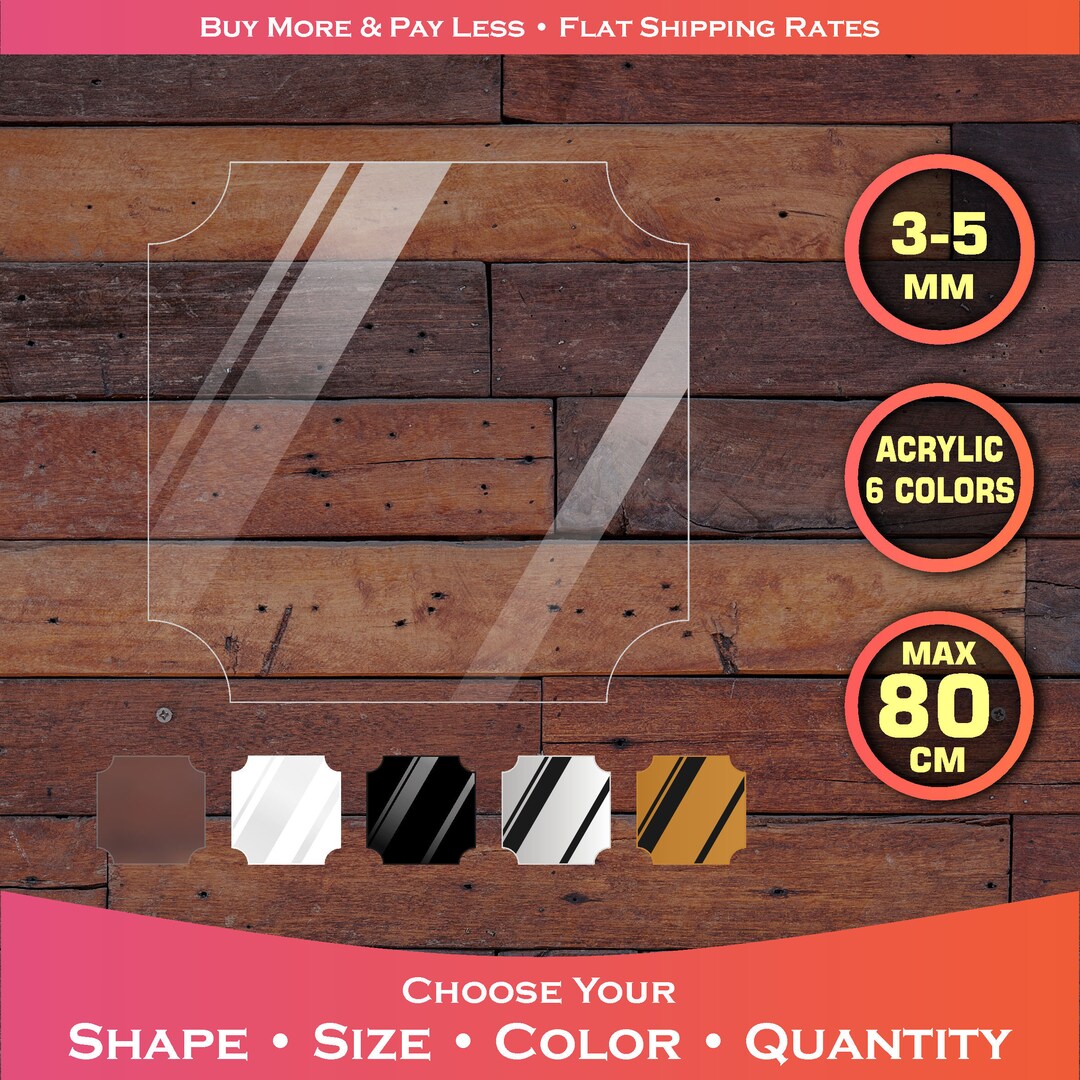 Acrylic Arch Shapes Plexi Arch Cutouts,custom Clear Plexiglass Disk ...