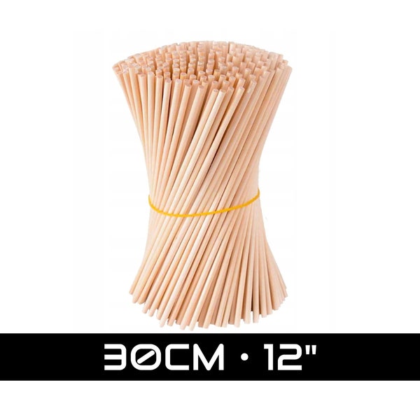 Wooden Round Sticks - Etsy