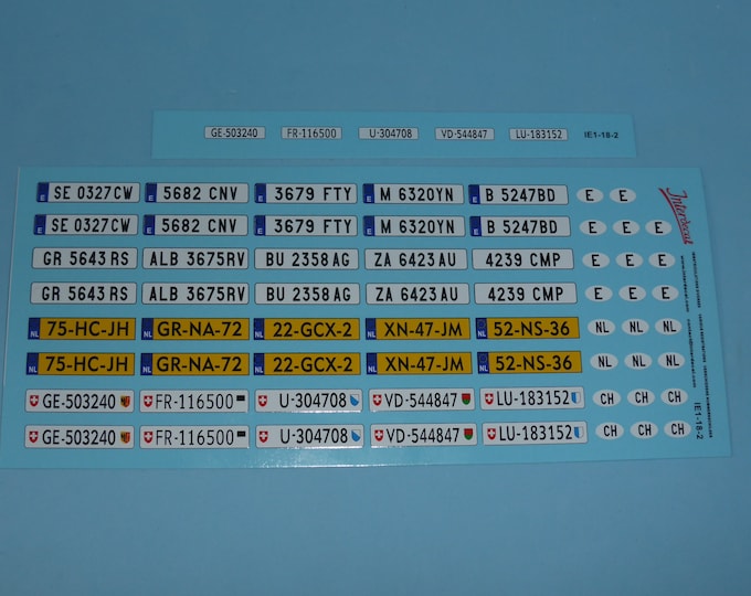 1:18 decals - GeminiModelcars