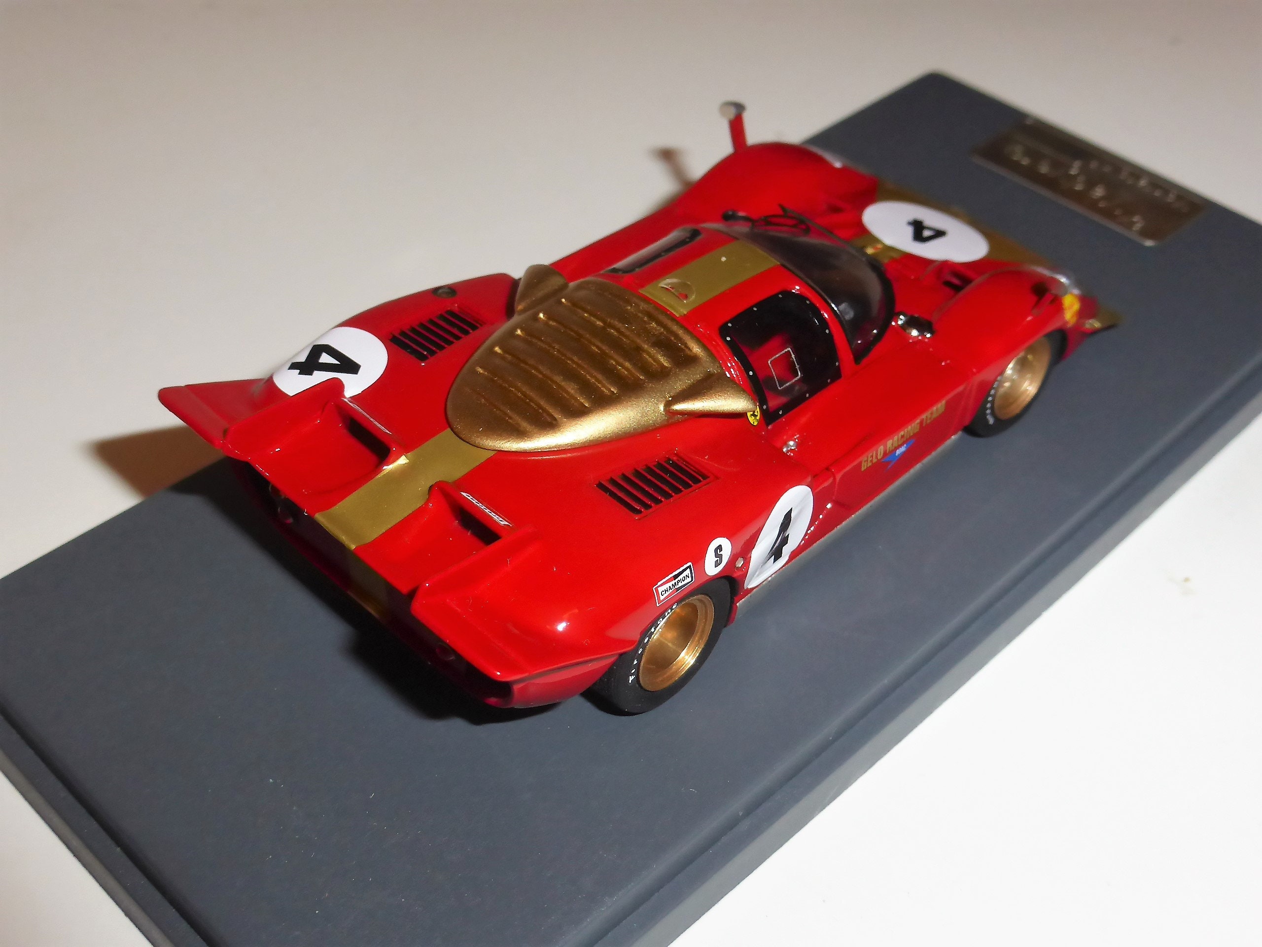 Ferrari 512S Gelo Racing 1000km Brands Hatch 1970 #4 Loos/Williams ...