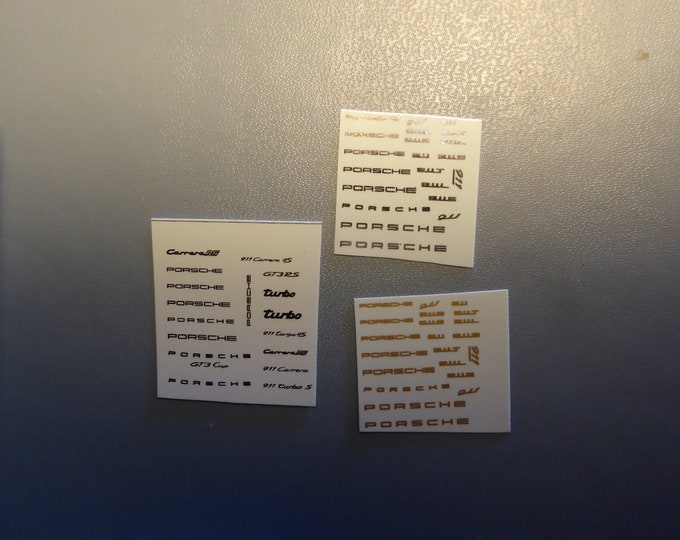 1:43 decals - GeminiModelcars