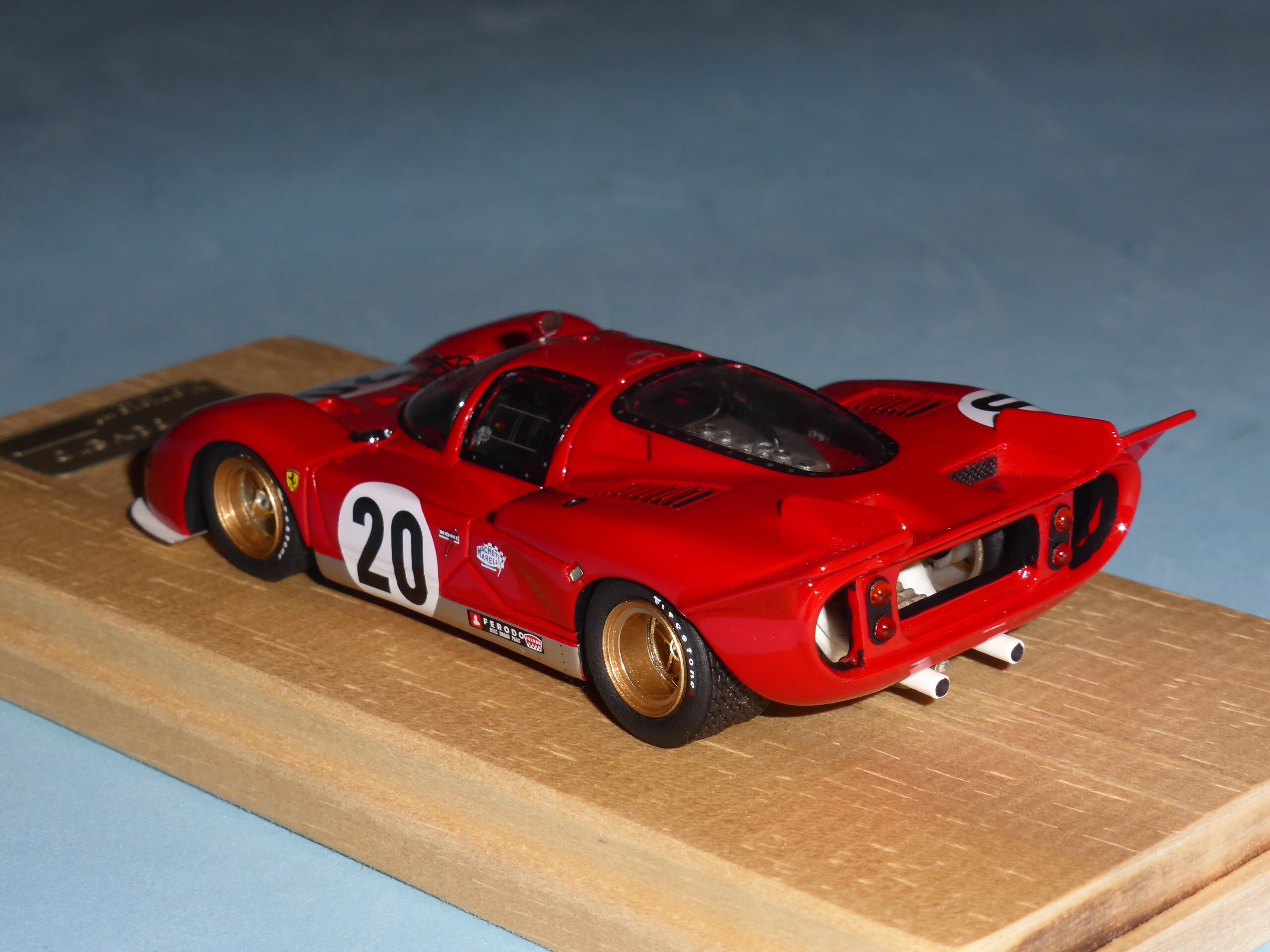 Ferrari 512S 1000km Spa 1970 #20 Ickx/Surtees Madyero by Remember 1:43 ...