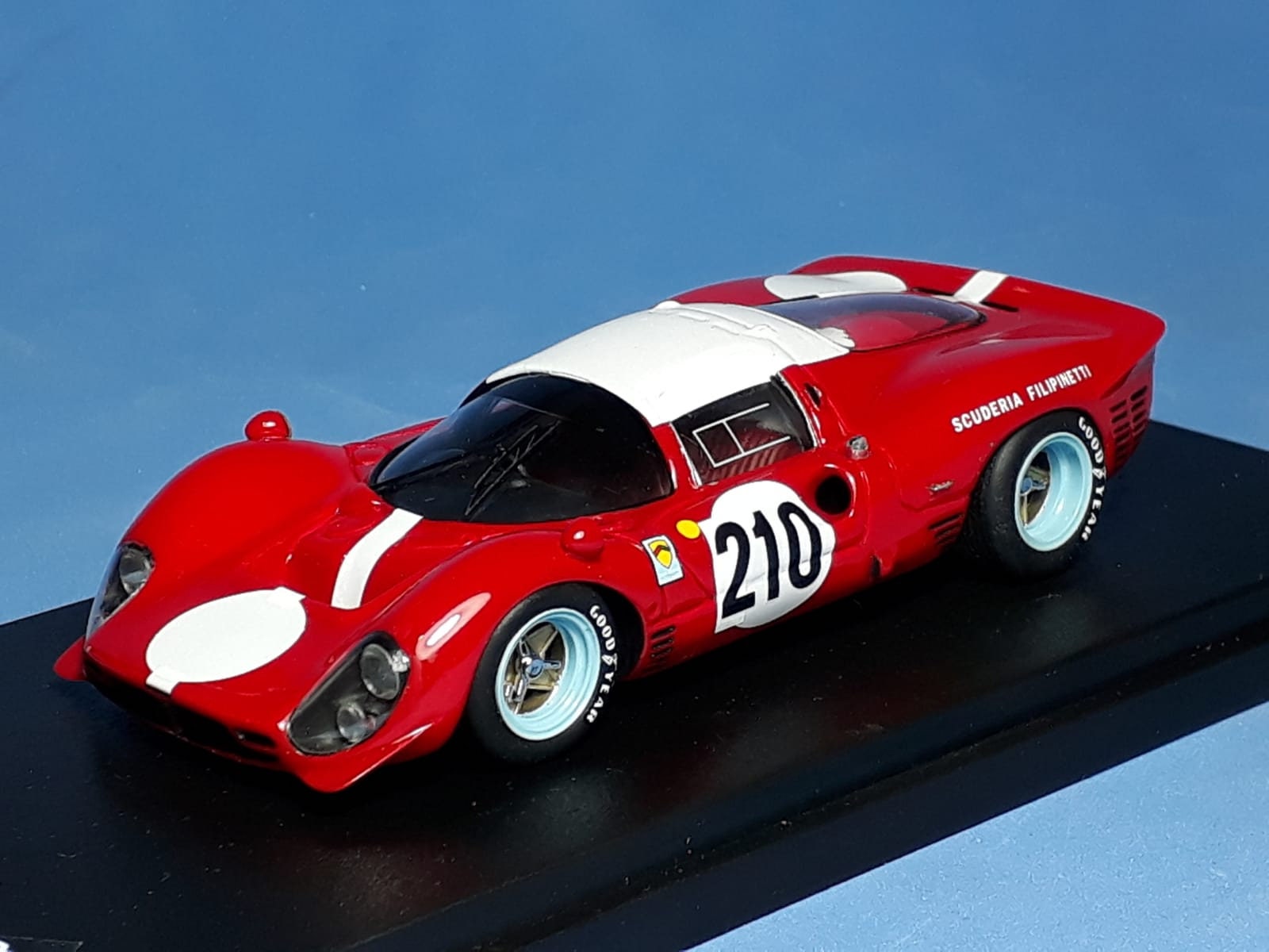 Ferrari 412P ch.0848 Scuderia Filipinetti Ollon-Villars 1967 #210 ...