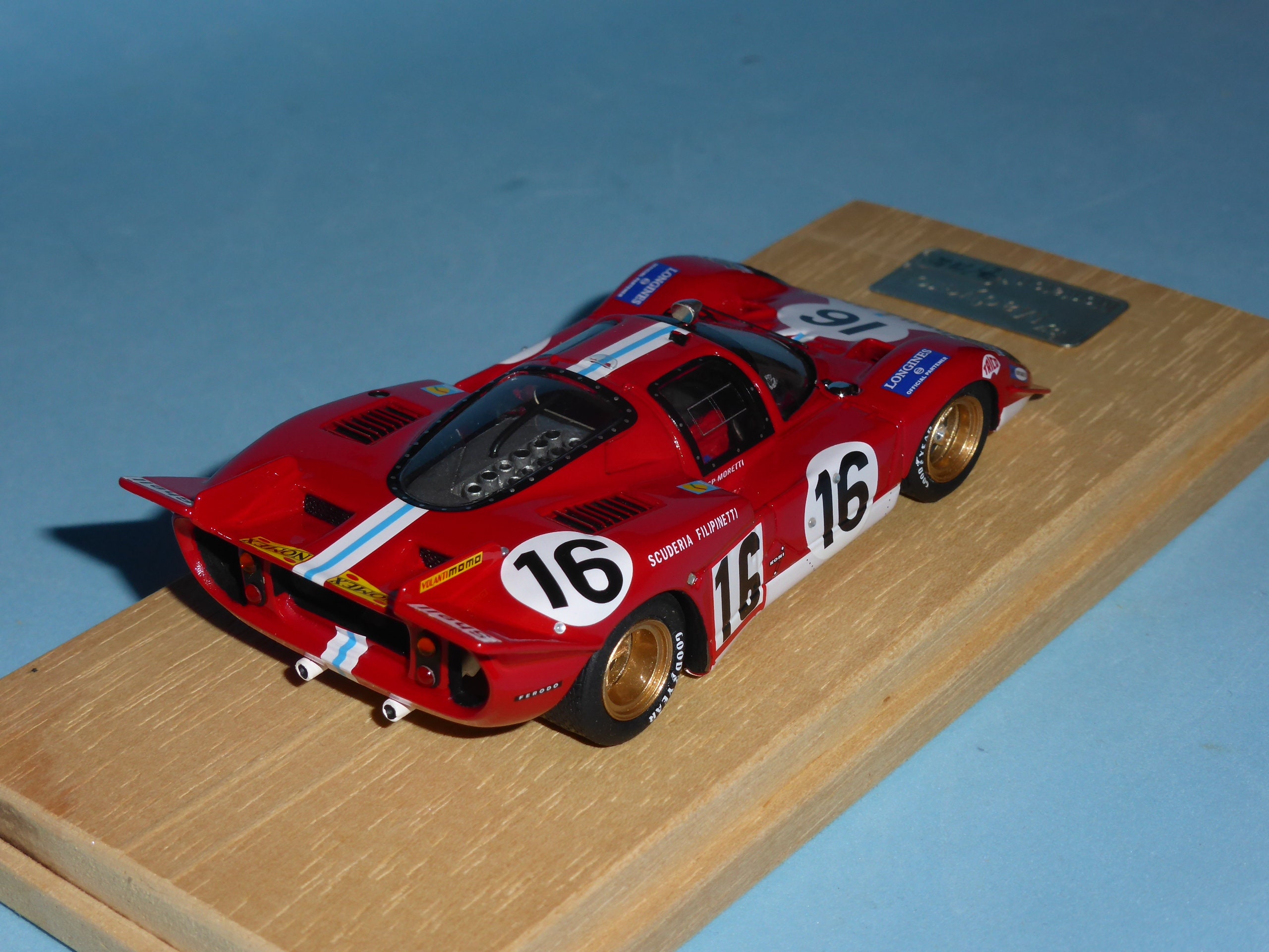 Ferrari 512S Scuderia Filipinetti Le Mans 1970 #16 Manfredini/Moretti ...