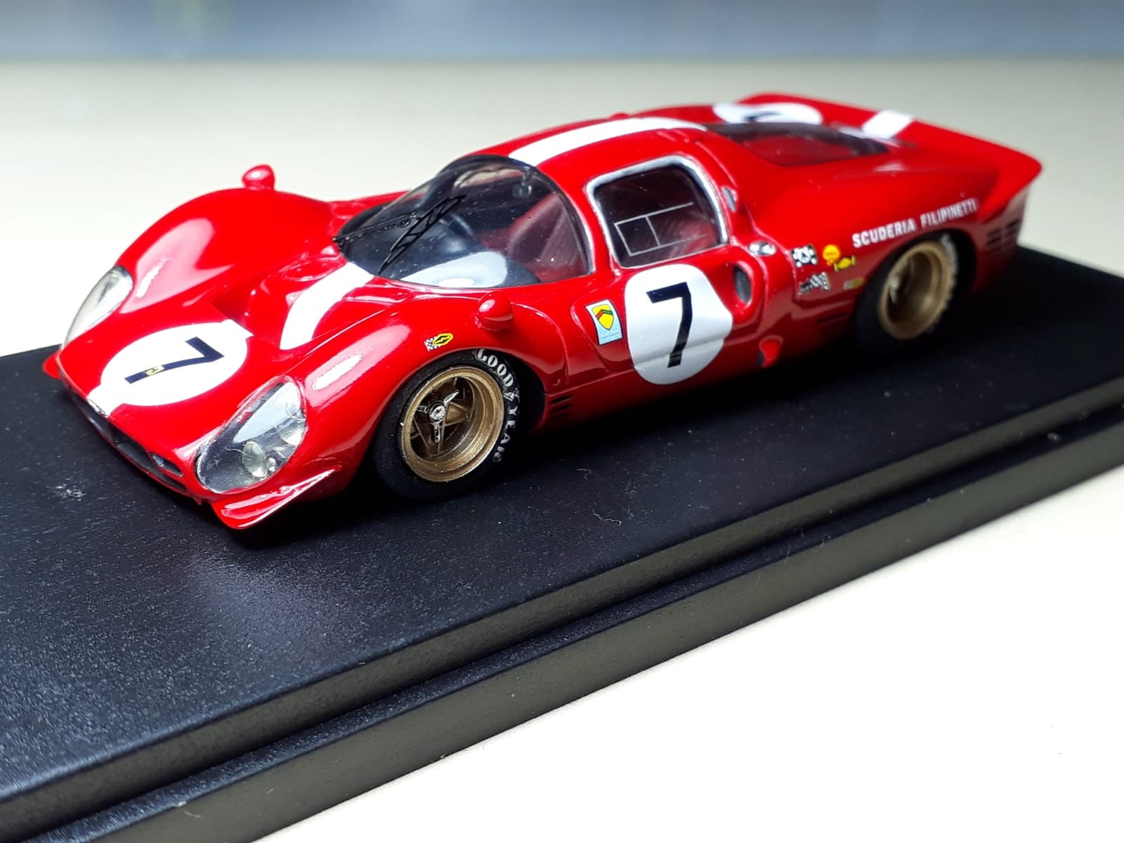 Ferrari 330 P3/4 ch.0848 Scuderia Filipinetti 1000km Monza 1967 #7 ...