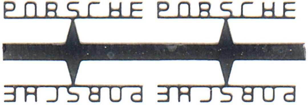 Photo Etched 1:43 Porsche Scripts (12 Pieces) Tameo FT24 - Etsy