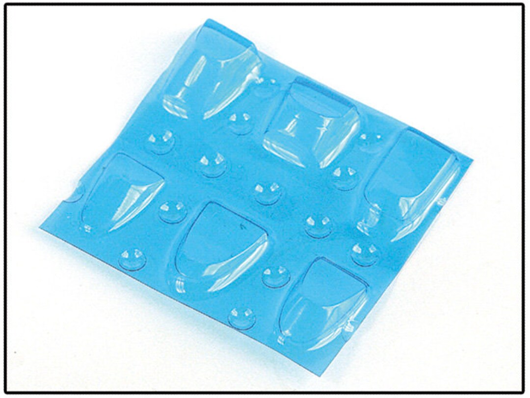 Blue-tinted 1:43 Windscreens for Formula Cars 2 Sets (various Shapes ...