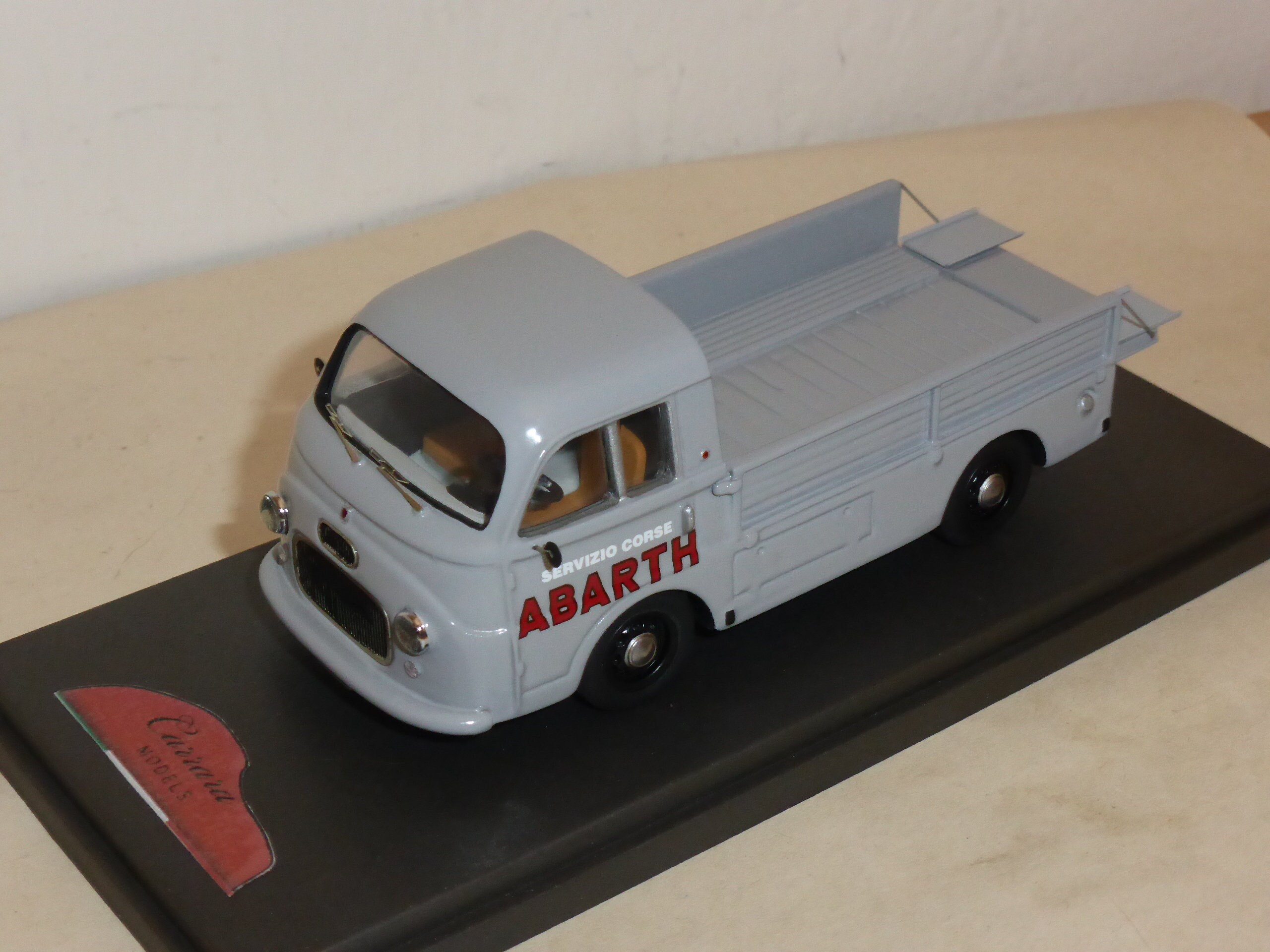 Fiat 1100T Servizio Corse Abarth 1963 CARRARA Models 1:43 factory built ...
