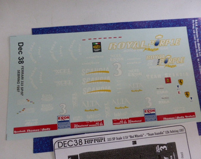 1:18 decals - GeminiModelcars