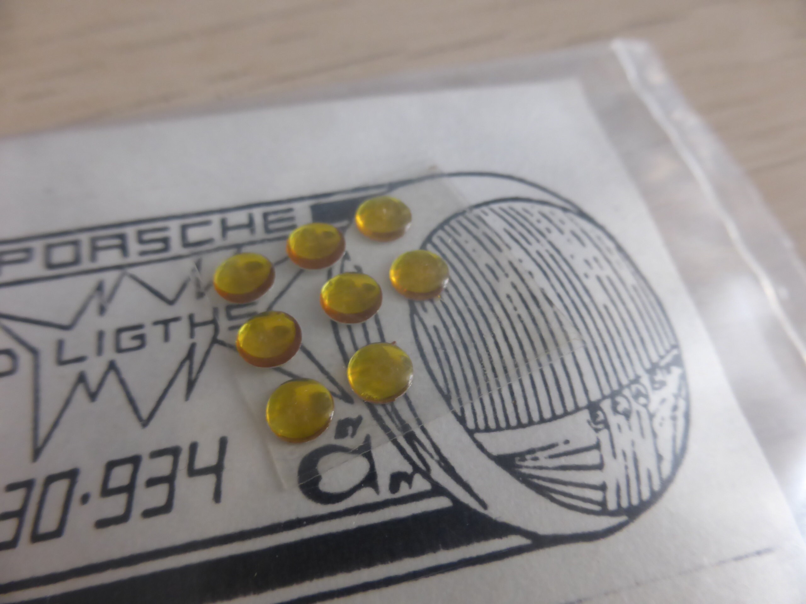 high quality chromed headlights frames and yellow front lights for ...