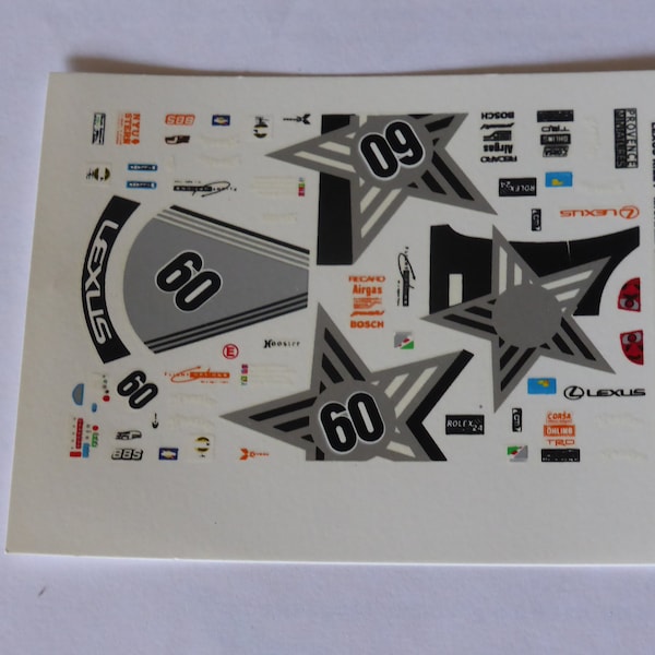 Lexus Racing Decals - Etsy