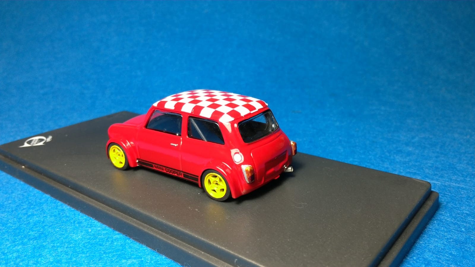Mini Cooper Racing Group 2 red with chequered roof Tavarco by Remember ...