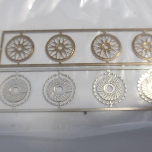 1:32 BBS Type Wheels Set Turned Aluminium Plus Photoetched Central ...