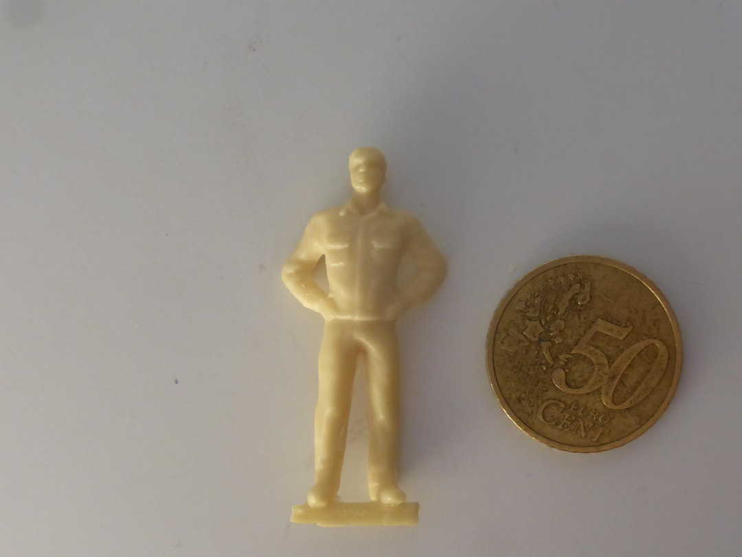 1:43 Resin Figurine Man With Jacket Standing (to Paint) GMF013 - Etsy