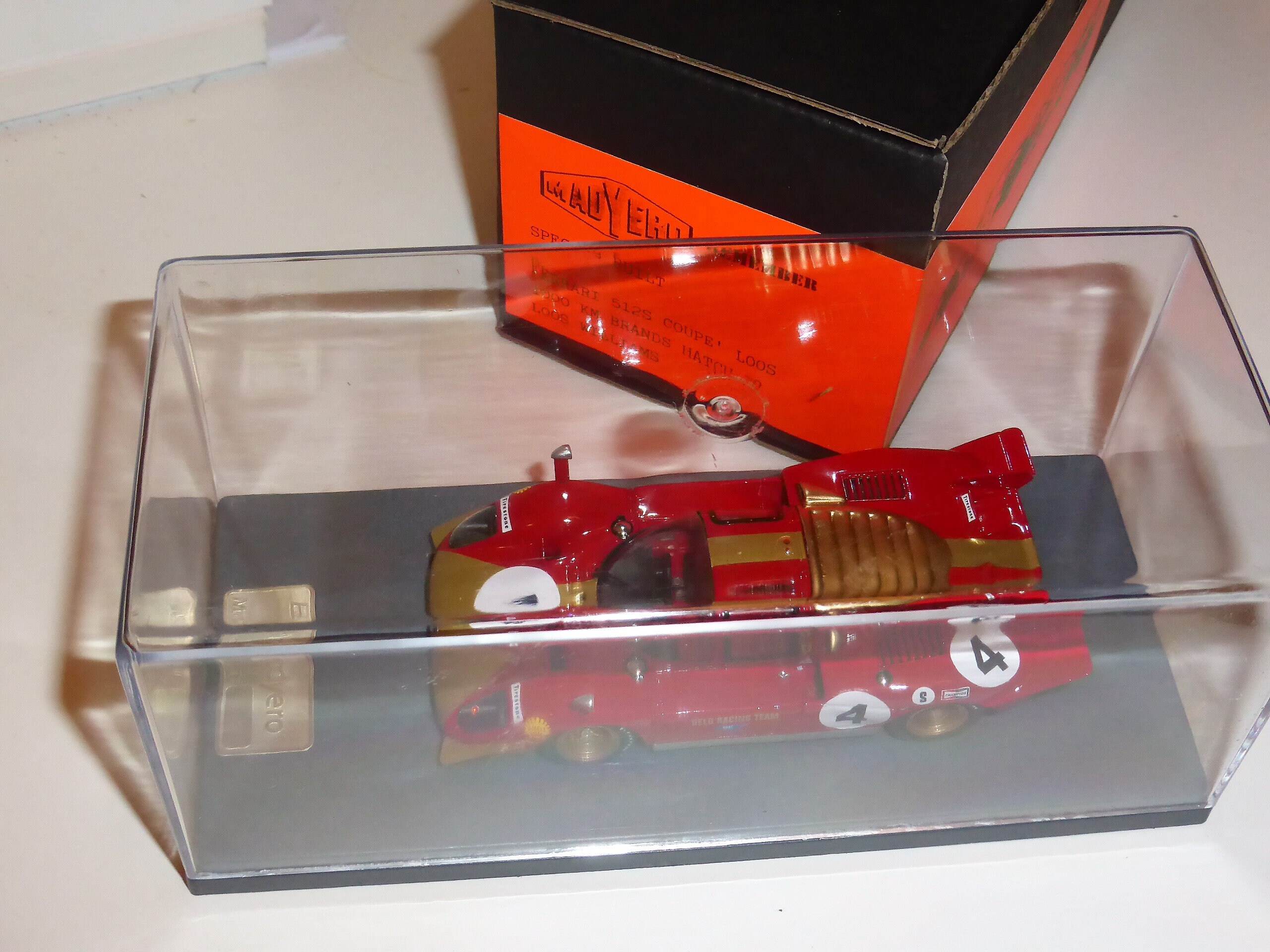 Ferrari 512S Gelo Racing 1000km Brands Hatch 1970 #4 Loos/Williams ...