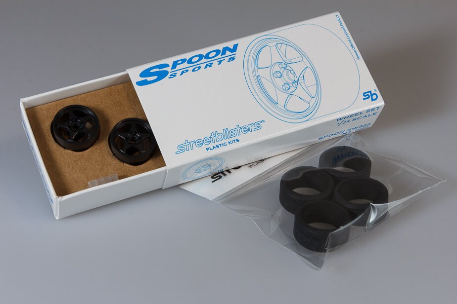 pack of 5-spokes sports 16-inches Spoon SW388 rims with tires for ...