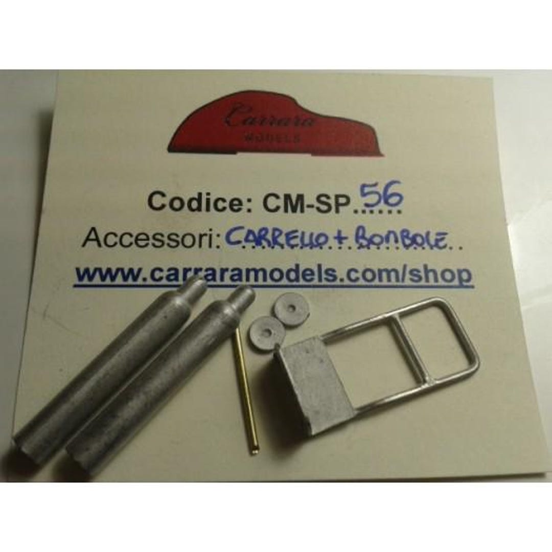 White Metal Trolley and Gas Cylinders 1:43 to Assemble and Paint ...