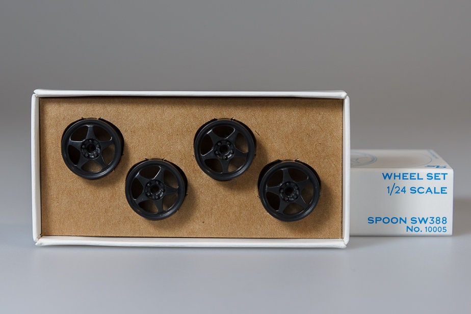 pack of 5-spokes sports 16-inches Spoon SW388 rims with tires for ...