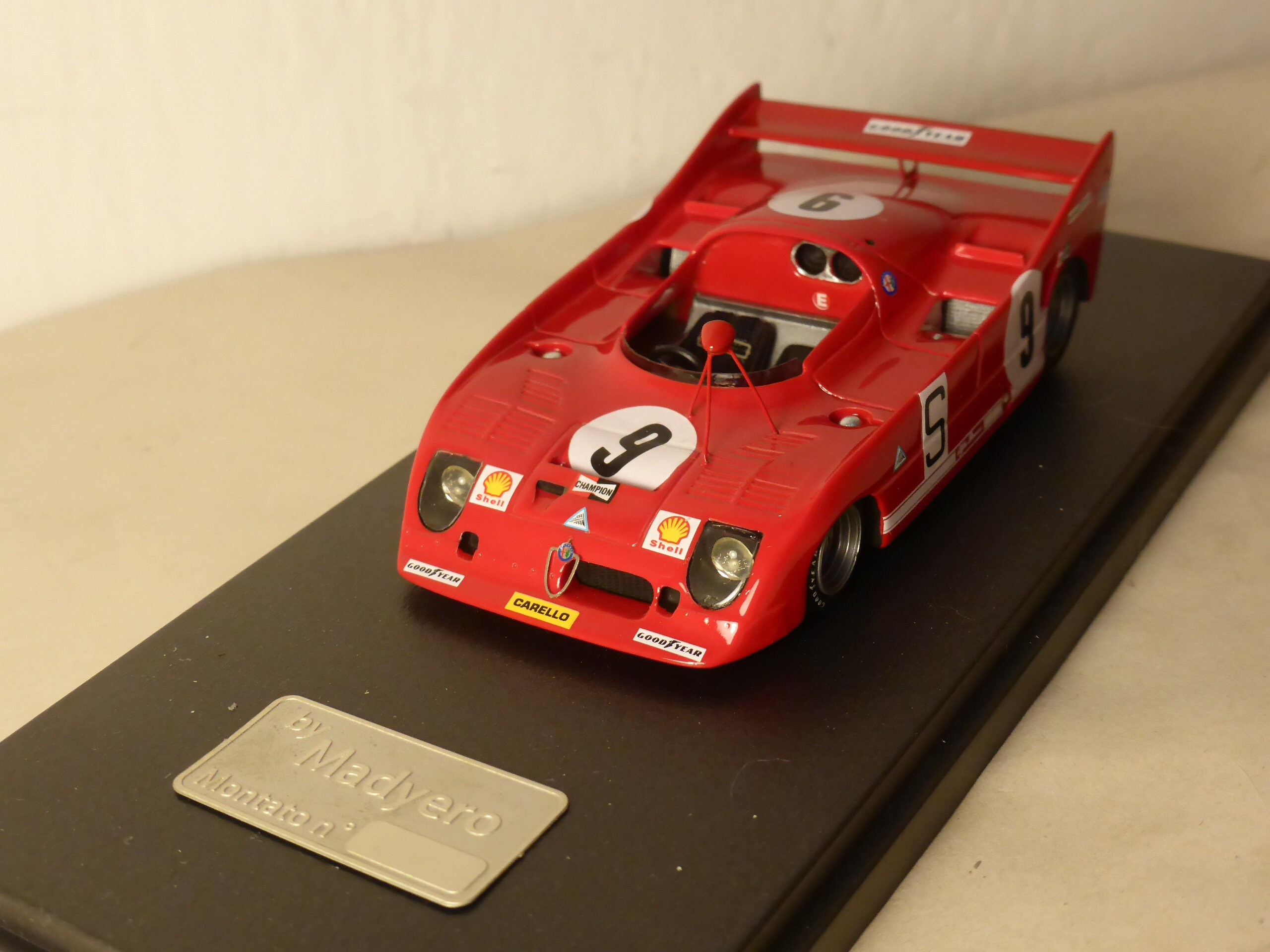Alfa Romeo 33TT12 1000km Nurburgring 1973 #9 Regazzoni/Facetti Madyero ...