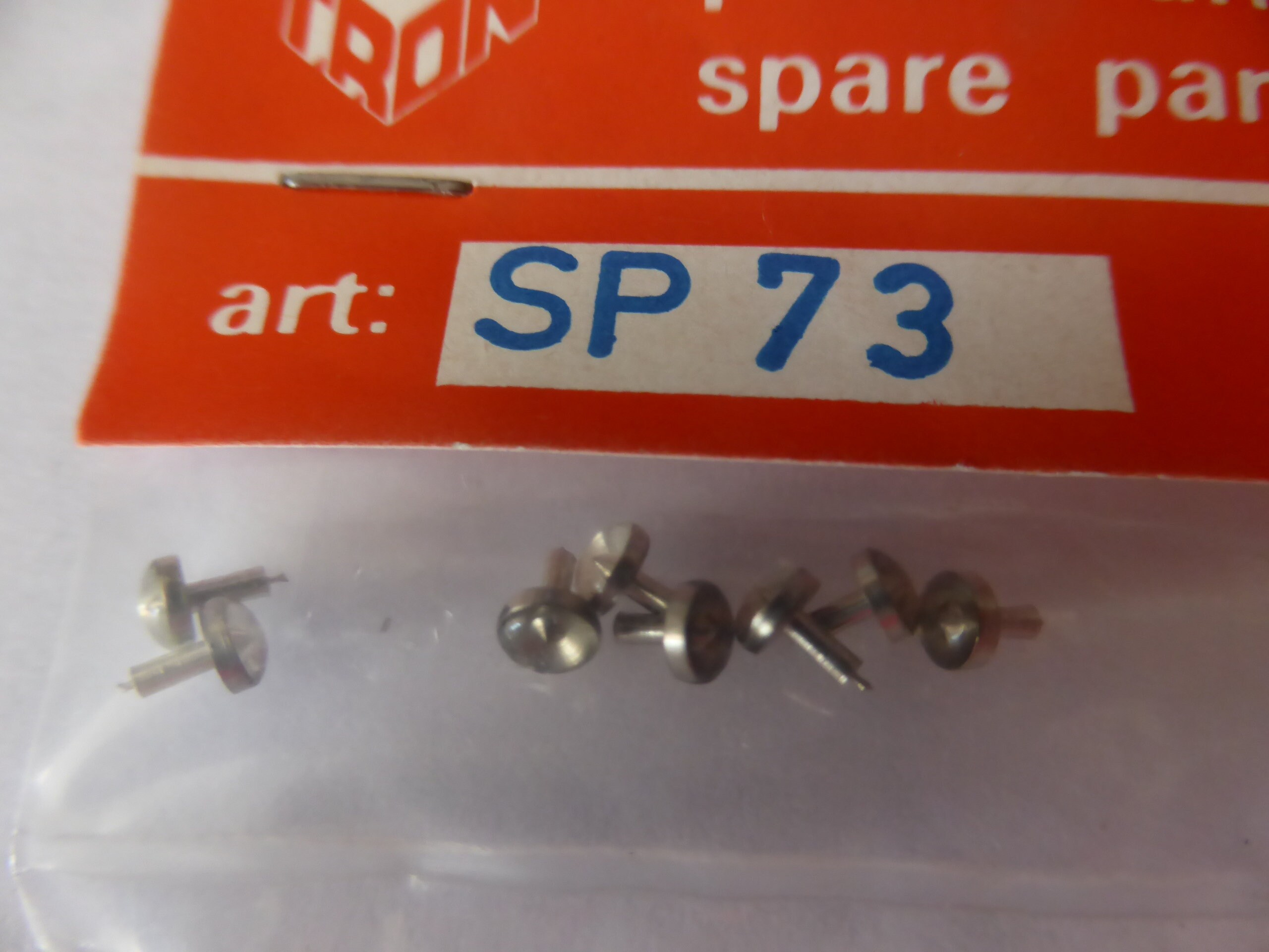 pack of 8 turned aluminium foglamps with clear resin glass mm 3.00 Tron ...