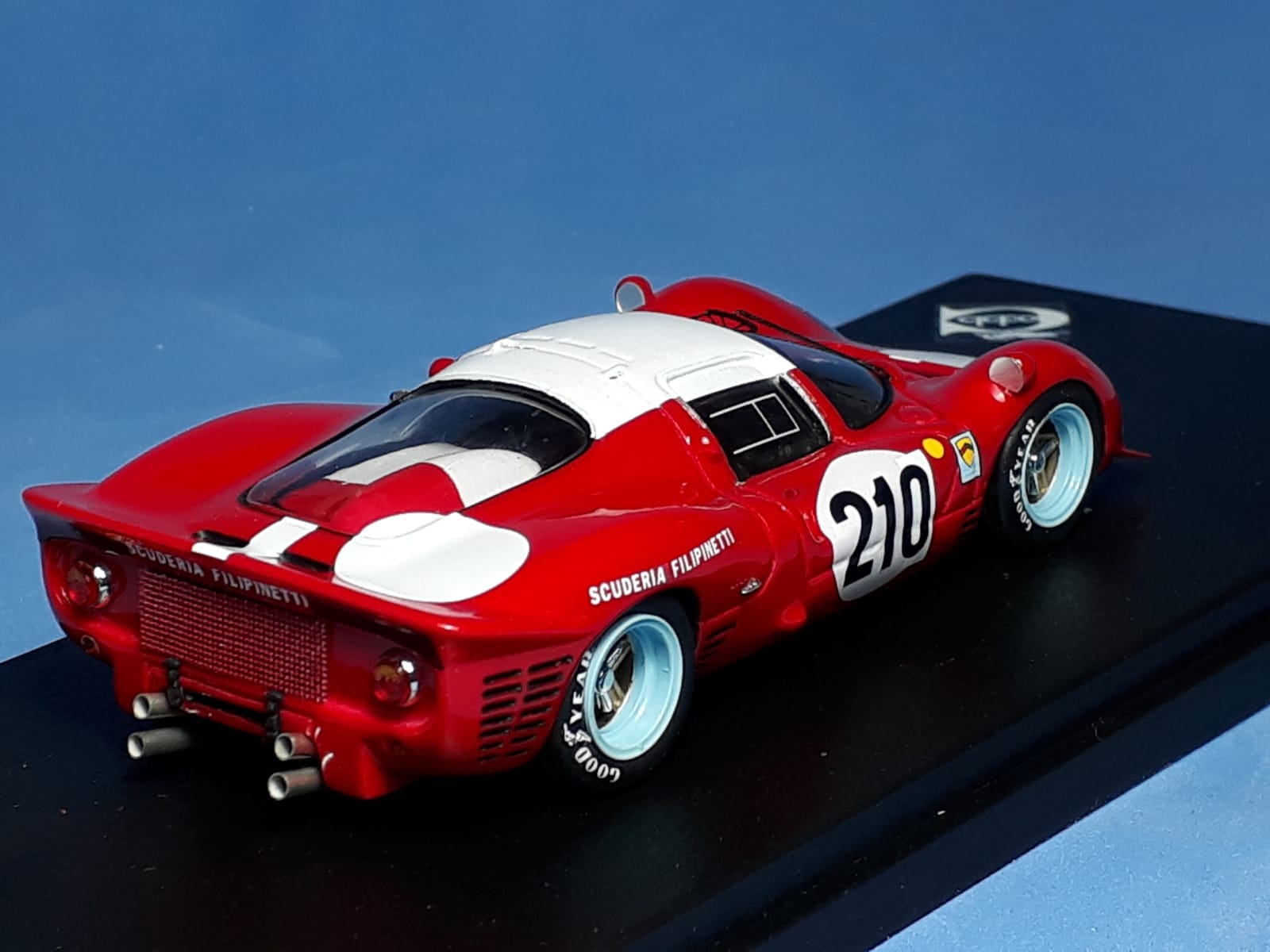 Ferrari 412P ch.0848 Scuderia Filipinetti Ollon-Villars 1967 #210 ...