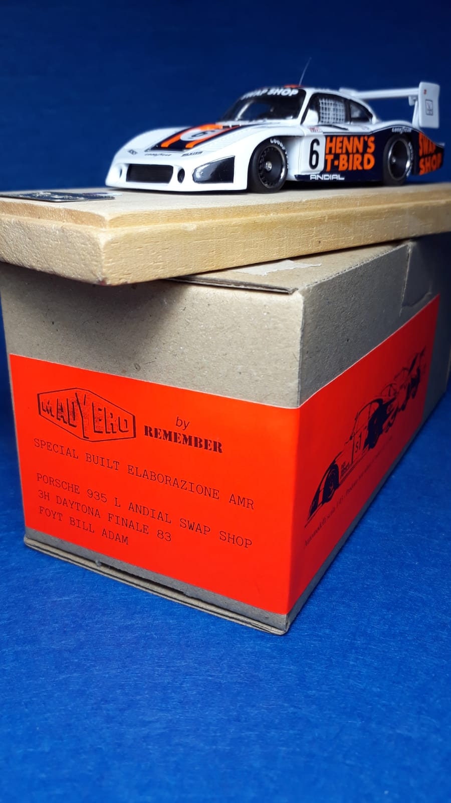 Porsche 935/L IMSA Andial Swap-Shop Daytona Finale 1983 #6 Foyt/Adam ...