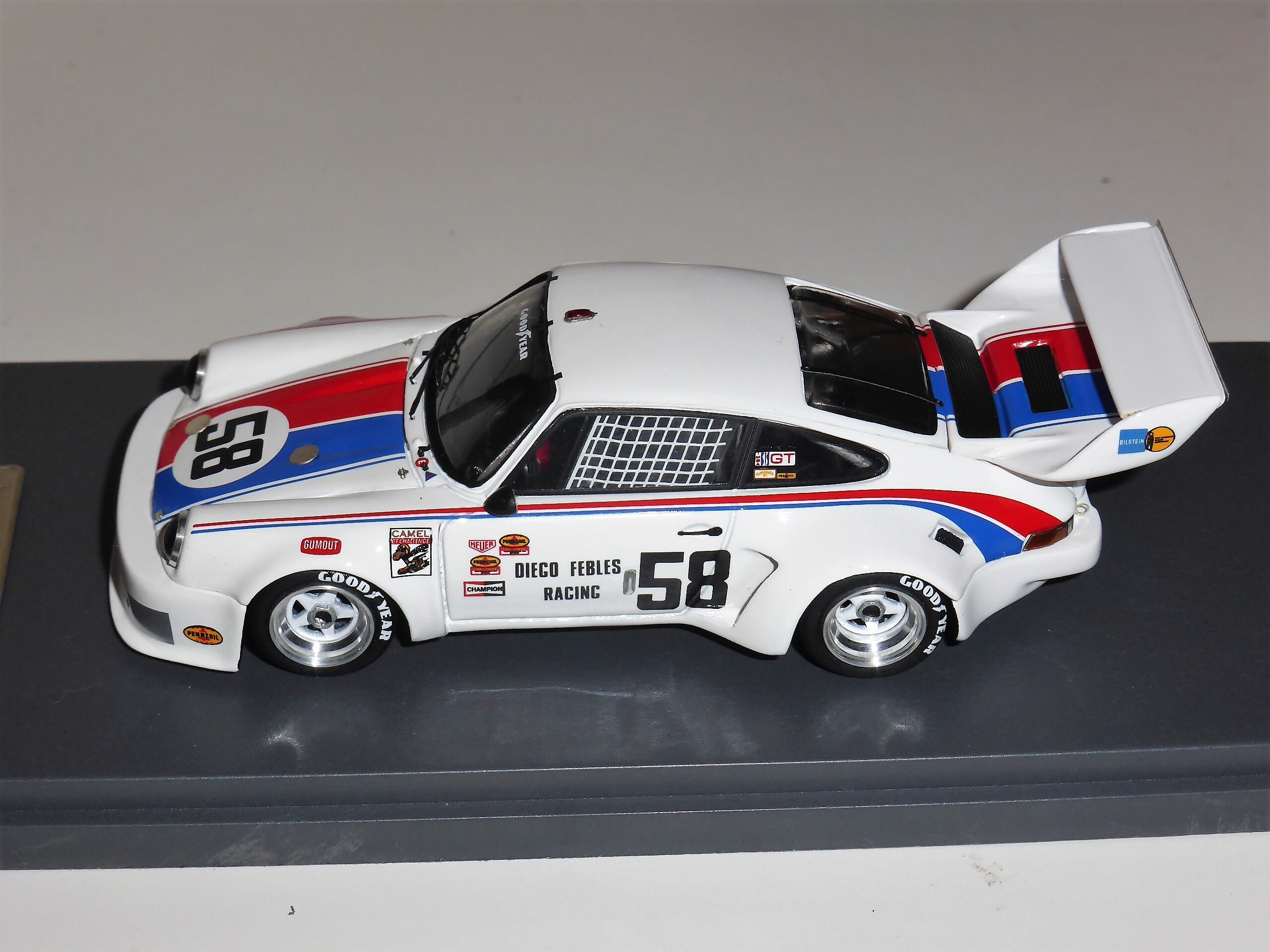 Porsche 911 Carrera RSR IMSA 3h Mid-Ohio 1977 #58 Diego Porsche 911 Carrera RSR IMSA 3h Mid-Ohio 1977 #58 Diego