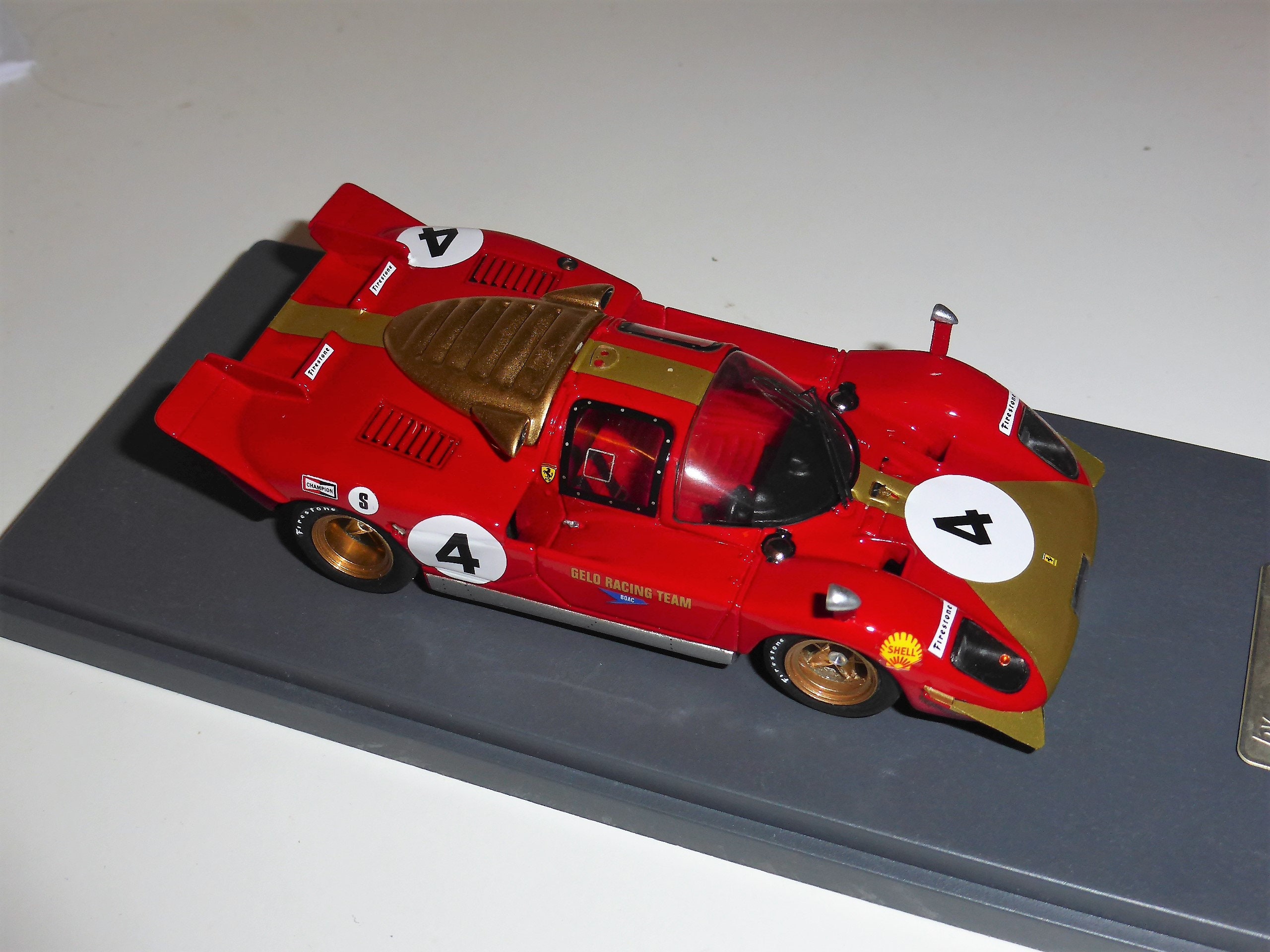 Ferrari 512S Gelo Racing 1000km Brands Hatch 1970 #4 Loos/Williams ...