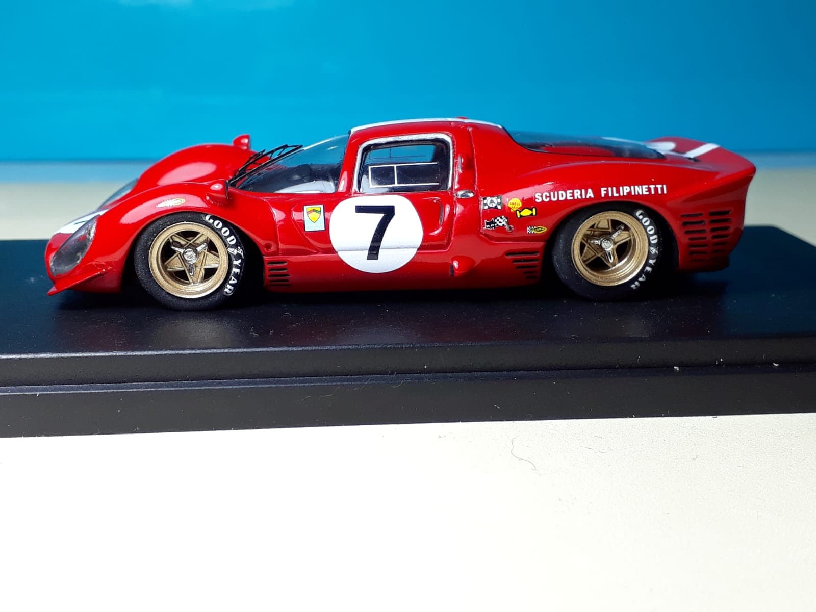 Ferrari 330 P3/4 ch.0848 Scuderia Filipinetti 1000km Monza 1967 #7 ...
