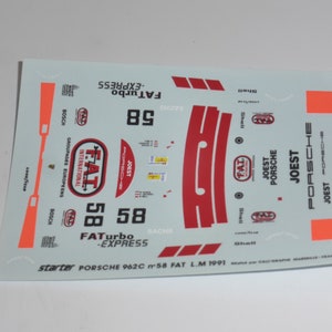 Porsche 962 1 43 - Etsy