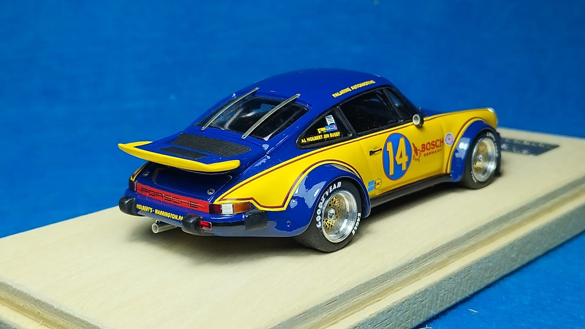Porsche 934 Holbert Racing Trans-Am Holbert/Busby W.Glen 1976 #14 ...