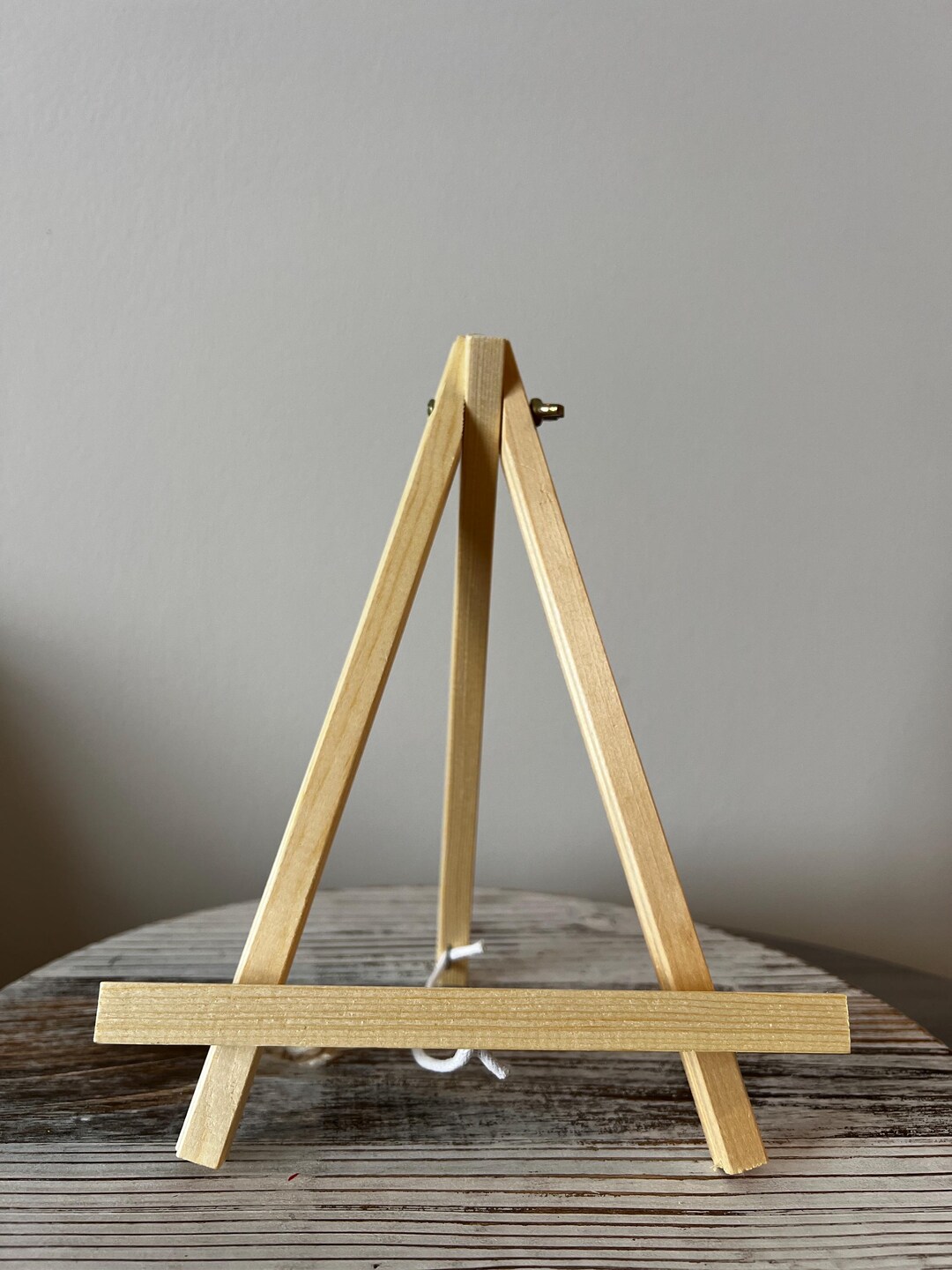 9" Tabletop Display Easel: Mini Wood Stand for Art & Crafts - Etsy