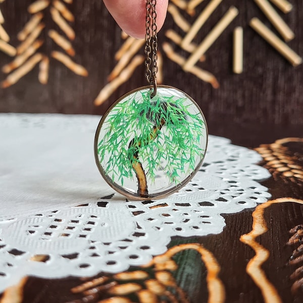 Miniature Weeping Willow Tree - Etsy