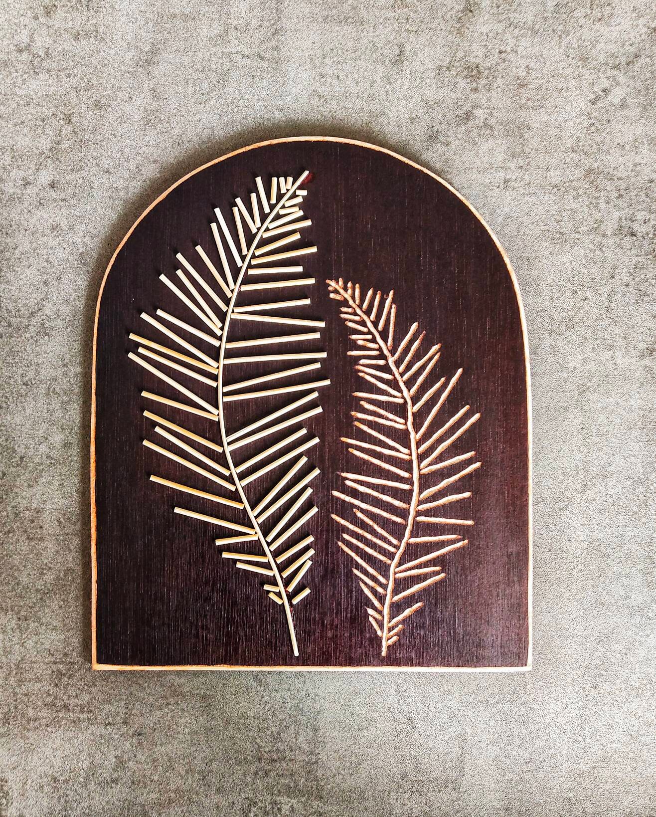 Wooden Palm Leaf Wall Decor-carved Palm Leaf Wall Art Palm - Etsy