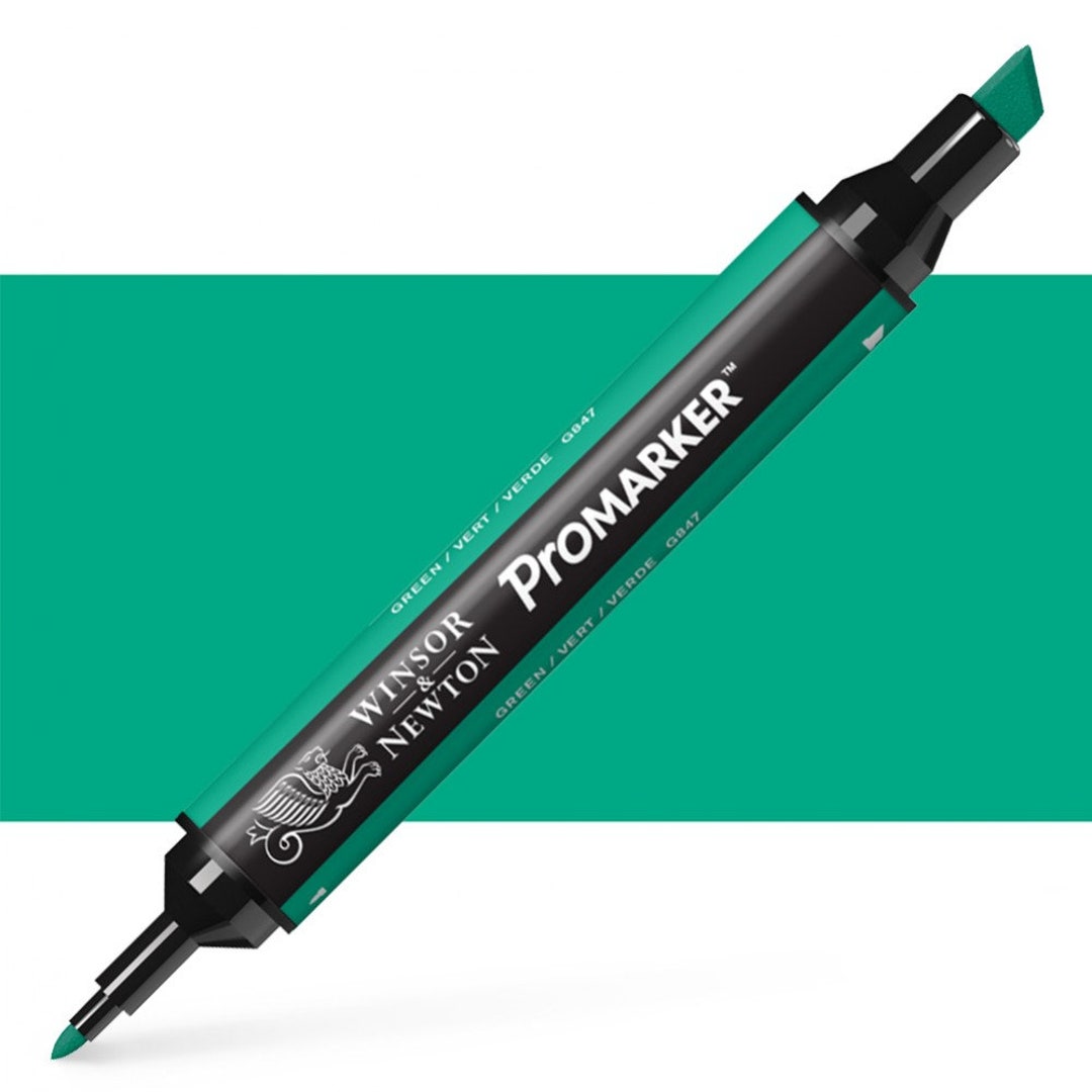Winsor & Newton Promarker Green Hues Single Pen - Etsy