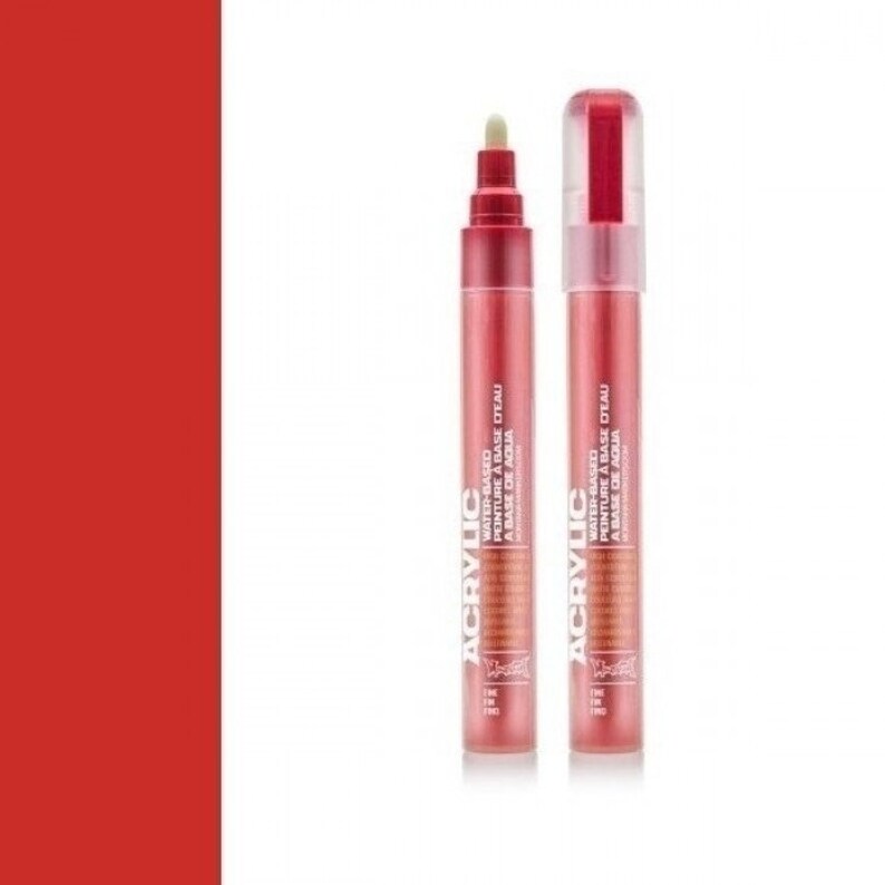 Montana Acrylic Paint Markers- Warm Hues - Etsy