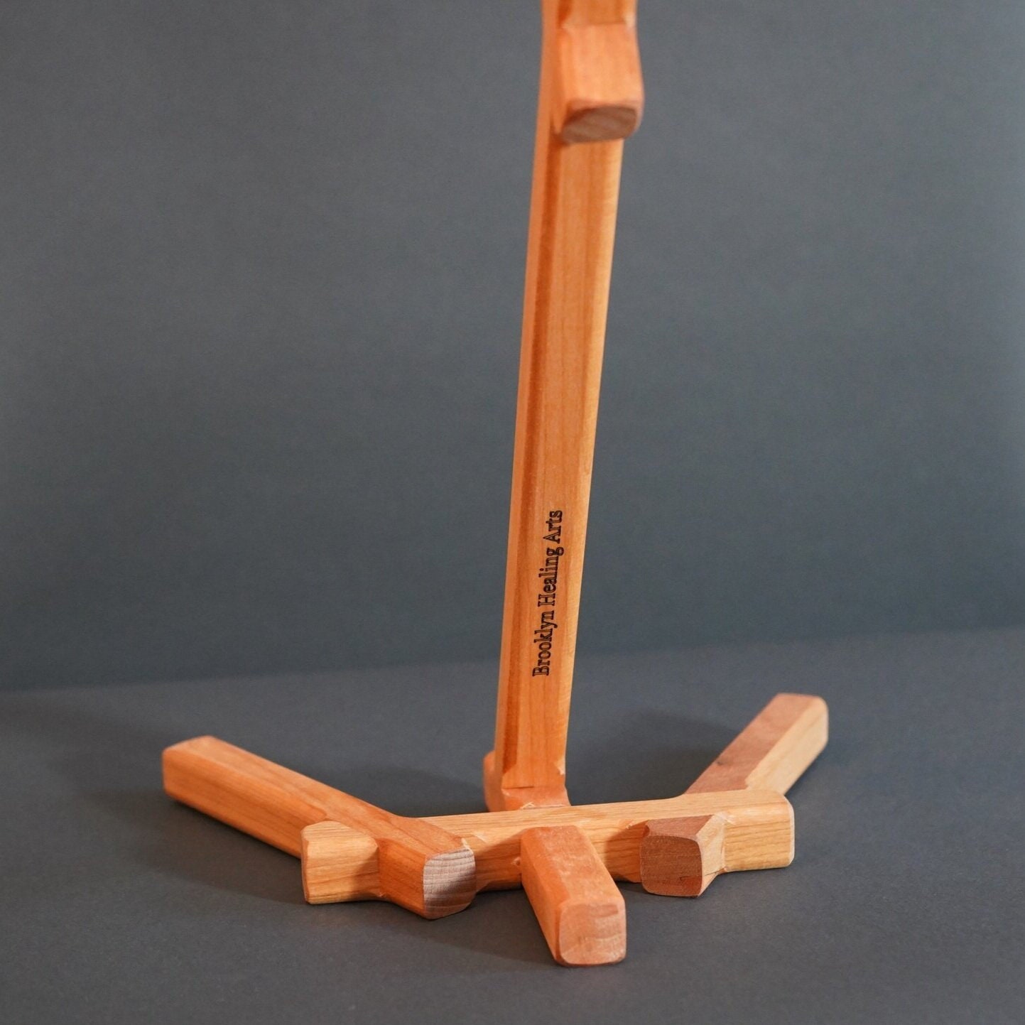 Natural Cherry Wood Single Chime Stand for Koshi Zaphir and - Etsy ...