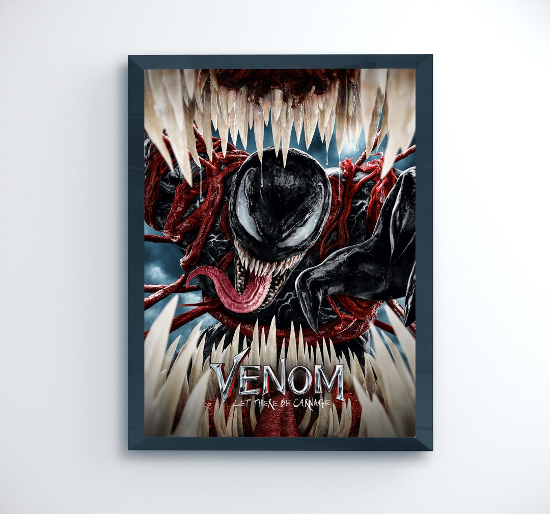 Venom Let There Be Carnage Movie Poster Print, 2021 Wall Art,films ...