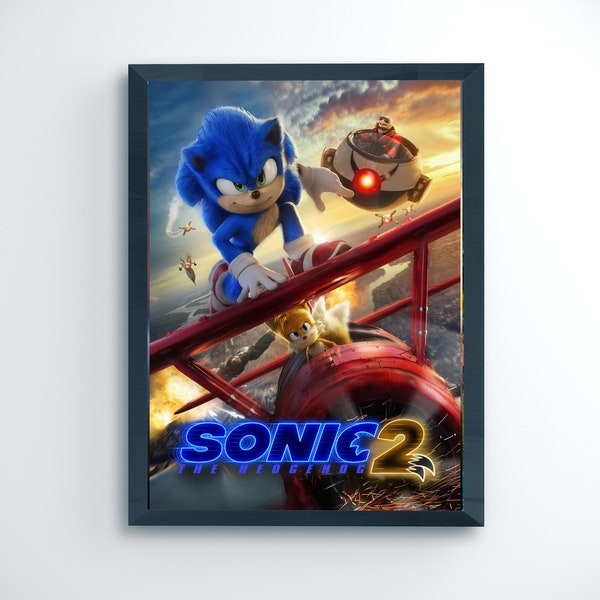 Sonic Poster - Etsy