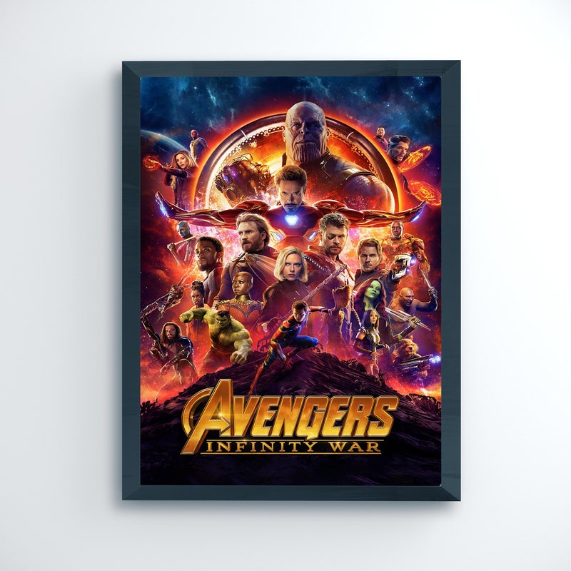 Infinity War Poster - Etsy