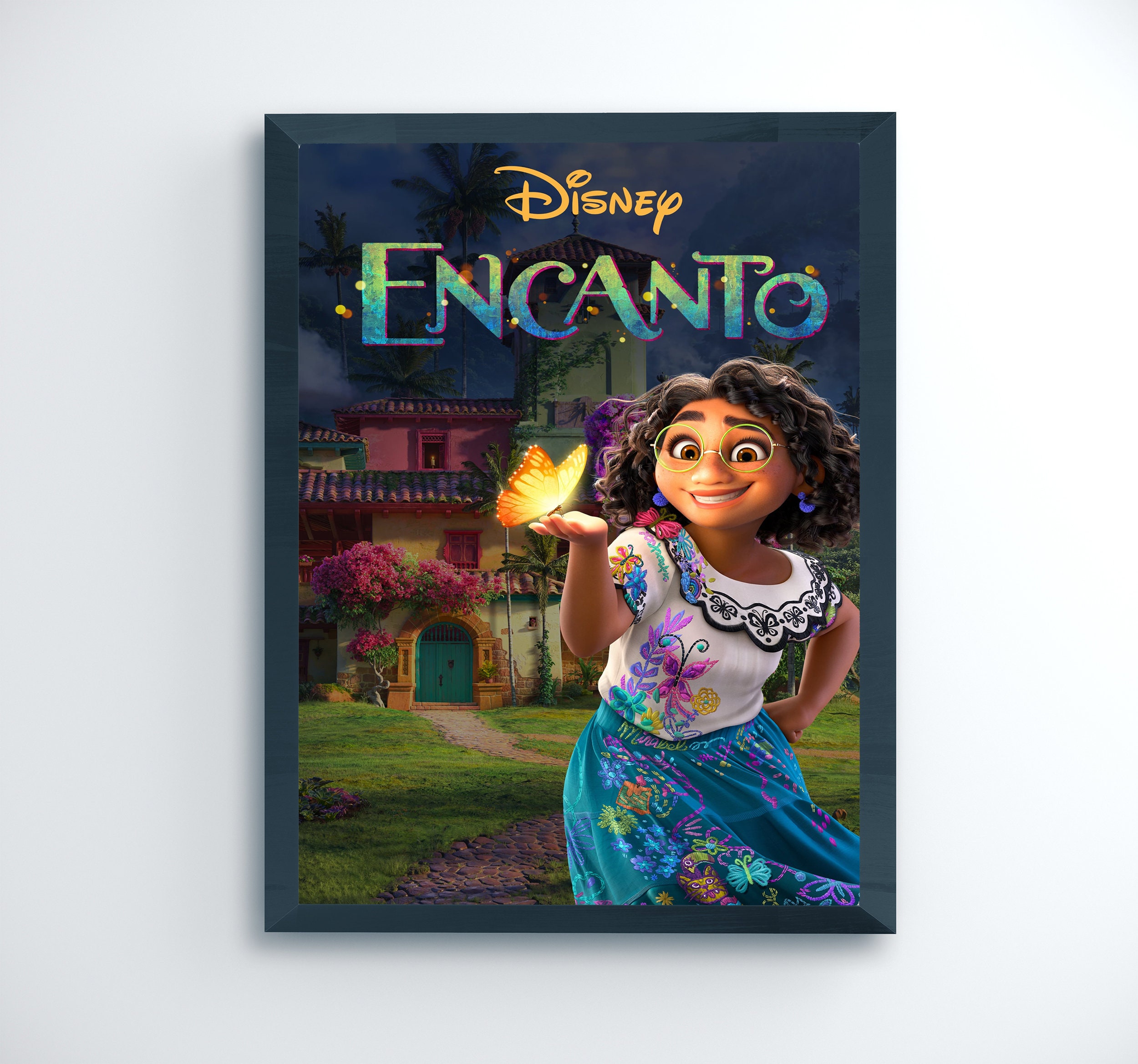 Encanto Movie Poster Print Film Wall Art, Cinema A5 A4 A3 A2 A1 Maxi ...