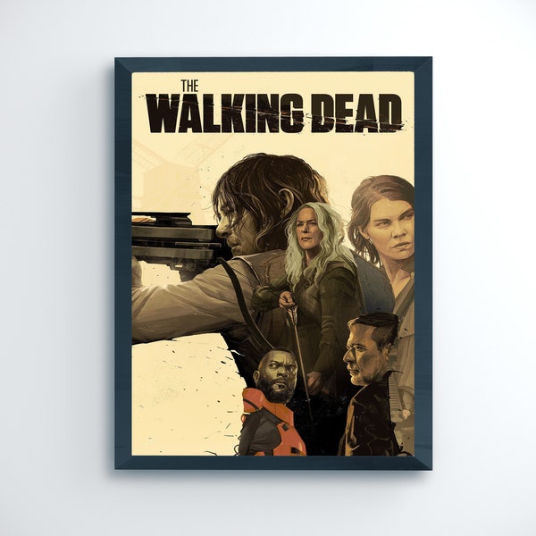 Walking Dead Poster - Etsy
