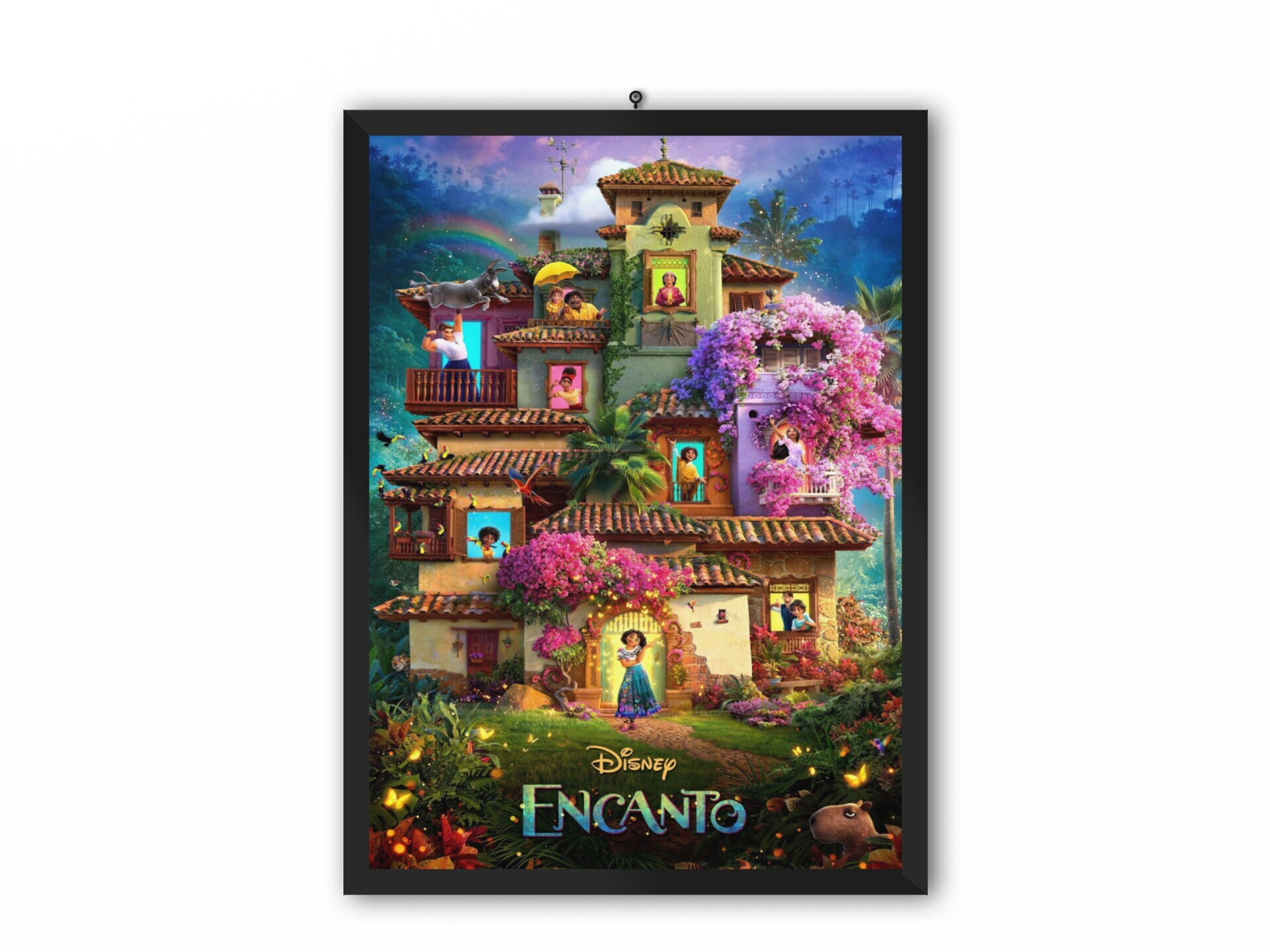 Encanto Movie Poster Print Film Wall Art, Cinema A5 A4 A3 A2 A1 Maxi ...