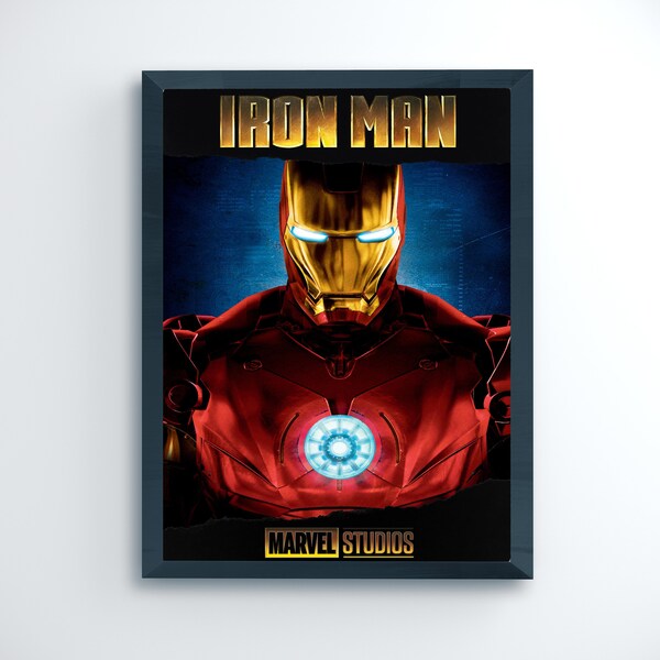 Iron Man Poster - Etsy