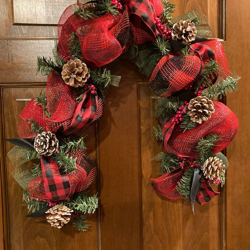 Christmas Door Garland - Etsy
