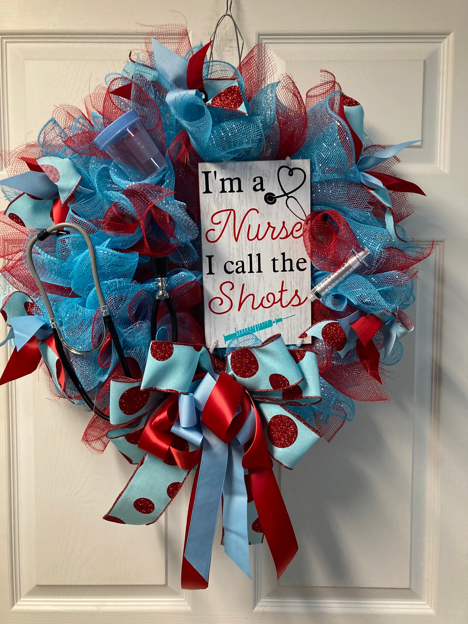 Nurses Wreath, Nurses Gift, Nurse Appreciation, Medical Wreath - Etsy