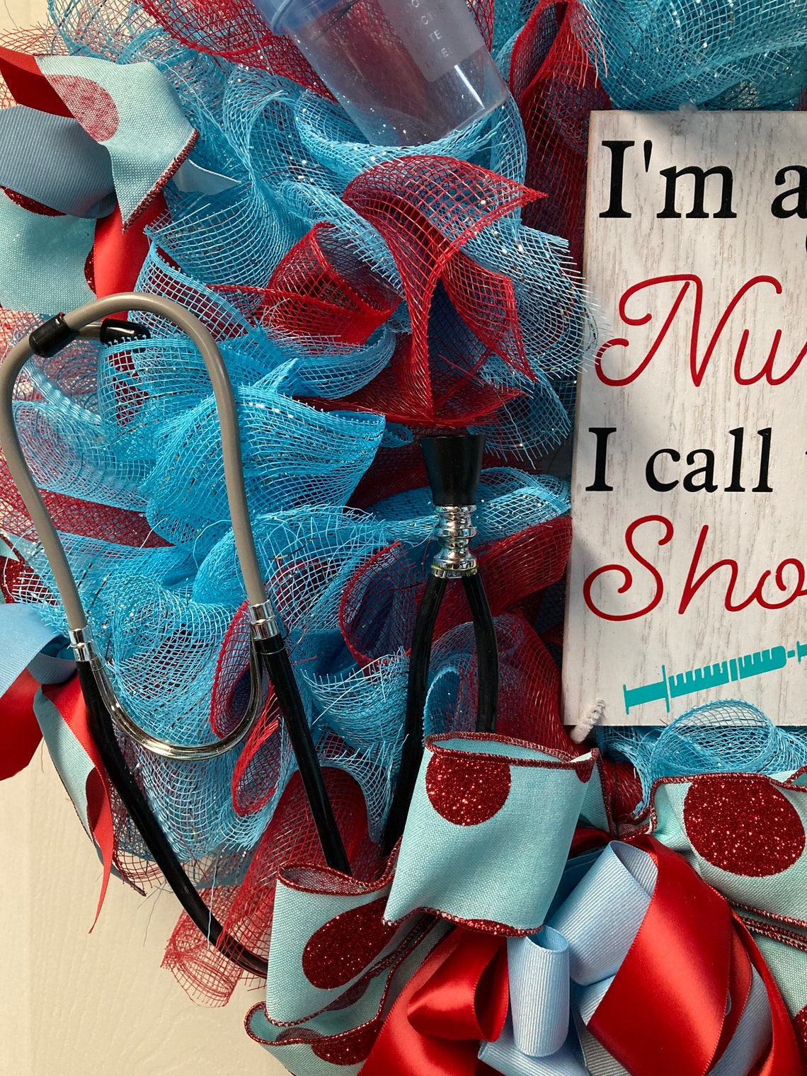 Nurses Wreath, Nurses Gift, Nurse Appreciation, Medical Wreath - Etsy
